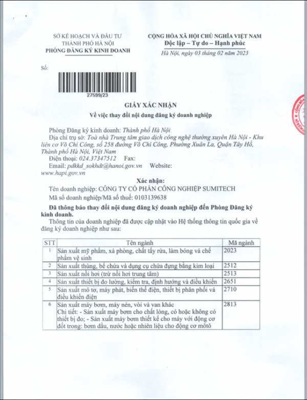 Business Registration